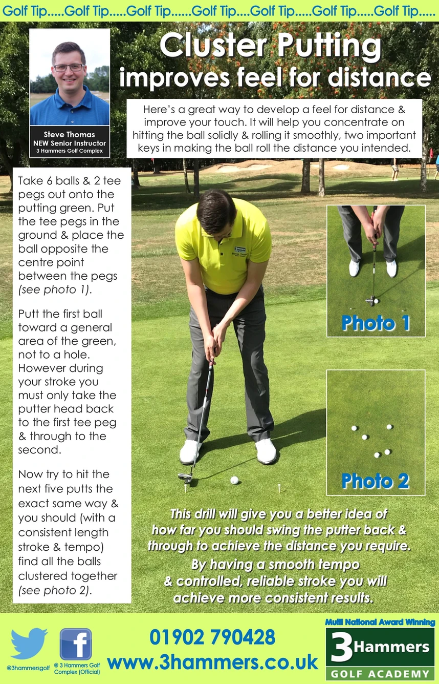 Cluster Putting - Steve Thomas Golf